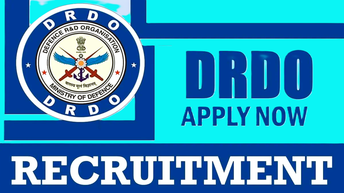 DRDO JOB Recruitment 2024 Apply for JRF and RA Positions