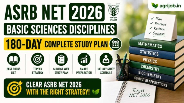 ASRB NET 2026 Basic Sciences – 180-Day Study Plan & Best Books