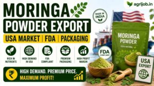 Moringa Powder Export USA 2026: FDA Rules & Profit